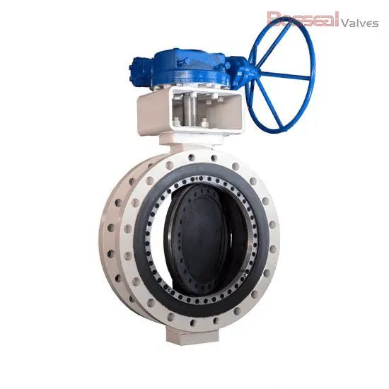 ASTM A216 WCB Double Offset Butterfly Valve, 20 IN, 300 LB - Bosseal