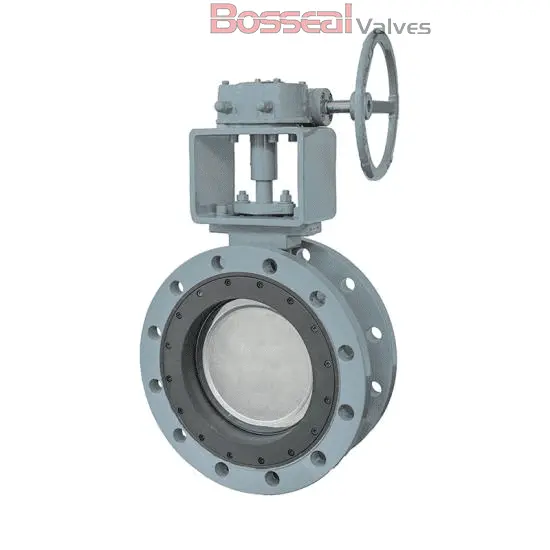 ASTM A216 WCB Flanged Butterfly Valve, API 609, 40 IN, 300 LB - Bosseal