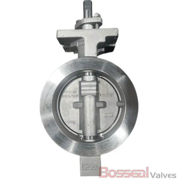 API 609 Cat B Butterfly Valve, EN 593, CF8M, 12 IN, CL150 - Bosseal
