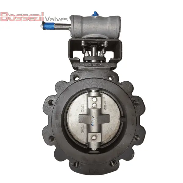 RPTFE Seated Lug Butterfly Valve, A890 4A, 12 Inch, 150 LB - Bosseal