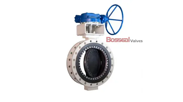 Double Offset Titanium Butterfly Valve, EN 593, CL300, 28 IN - Bosseal