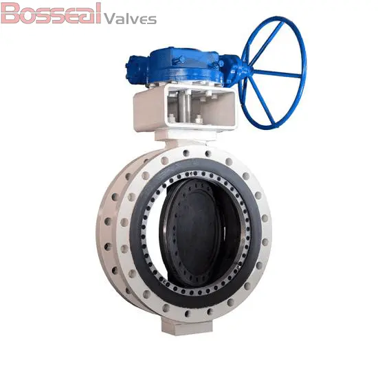 API 609 B Flanged Butterfly Valve, CL300, 48 IN, Titanium - Bosseal