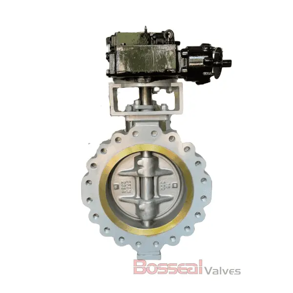 Carbon Steel A216 WCB Butterfly Valve, 24IN, CL300, API 609 - Bosseal