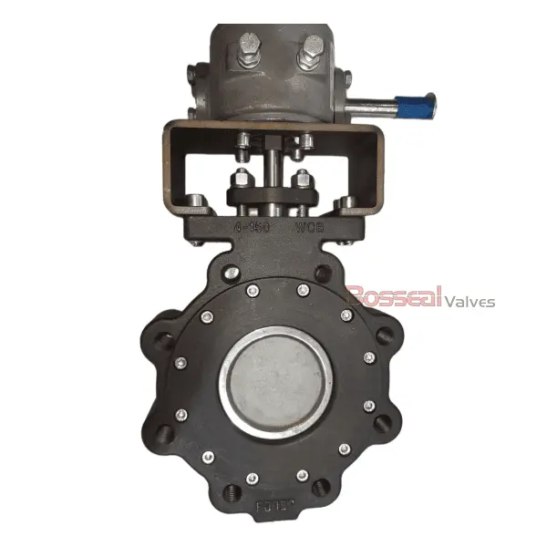 Soft Seated Butterfly Valve, API 609 Cat B, WCB, 16IN, CL300 - Bosseal