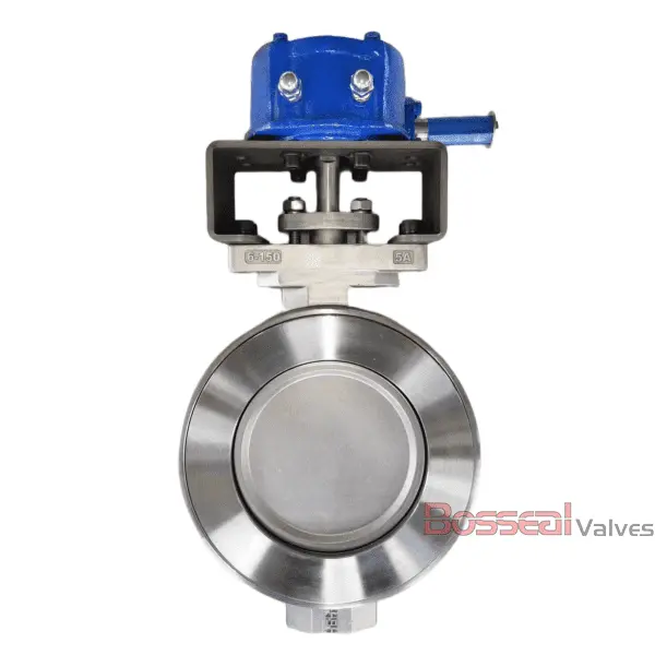 Double Eccentric Butterfly Valve, ASTM A890 5A, 6 IN, 150 LB - Bosseal