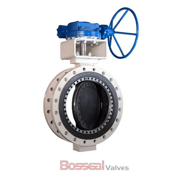 ASTM A351 CF8 Flanged Butterfly Valve, 16 IN, CL 300 LB - Bosseal