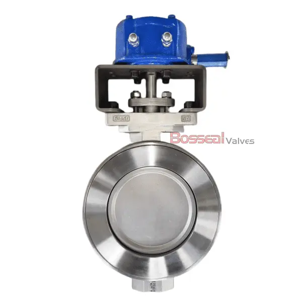 API 609 Double Offset Butterfly Valve, A890 5A, CL300, 24IN - Bosseal