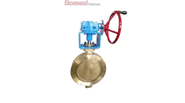 Aluminum Bronze C95800 Butterfly Valve, CL 300 LB, 18 Inches - Bosseal
