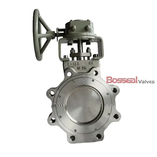 EN 593 Soft Seated Butterfly Valve, 5A, CL 300, 28 IN, Lug - Bosseal