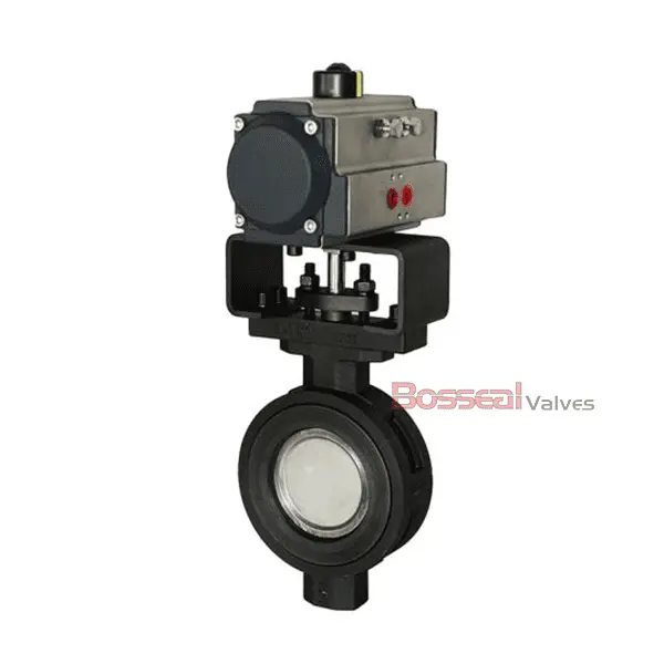ASTM A351 CF8M Butterfly Valve, EN 593, API 609, CL300, 32 IN - Bosseal