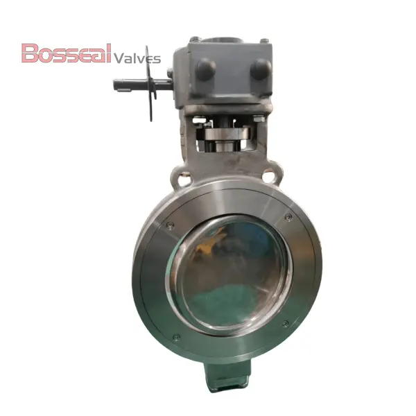 Double Offset Butterfly Valve, EN 593, CL300, 24 IN, CF8 - Bosseal