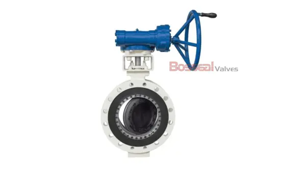 ASTM B148 C95800 Soft Seated Butterfly Valve, 12 IN, CL 300 | Bosseal