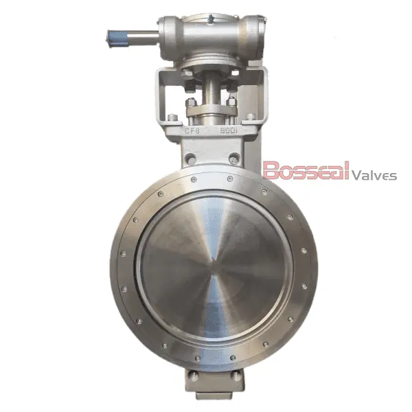 API 609 Double Offset Butterfly Valve, CL300, 26IN, A351 CF8 - Bosseal