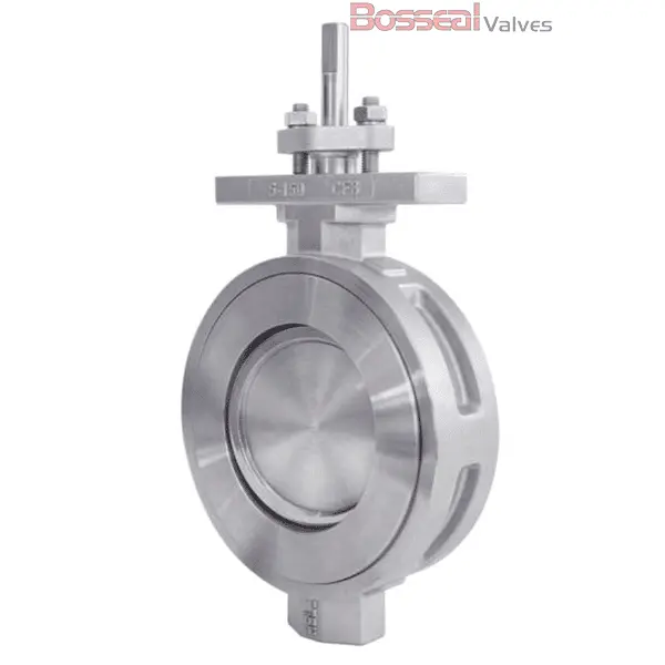 RPTFE Seated Butterfly Valve, ASTM A351 CF8, 300 LB, 42 Inch - Bosseal