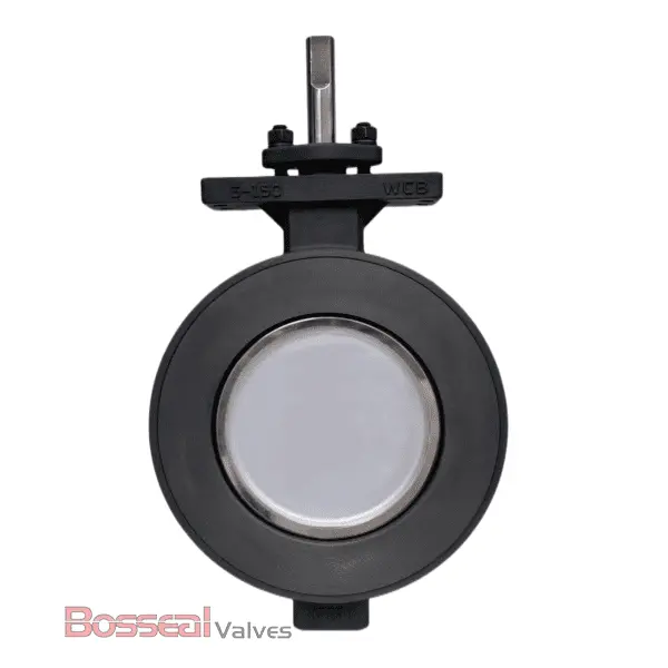 ASTM A216 WCB Wafer Type Butterfly Valve, 2 IN, CL300 - Bosseal