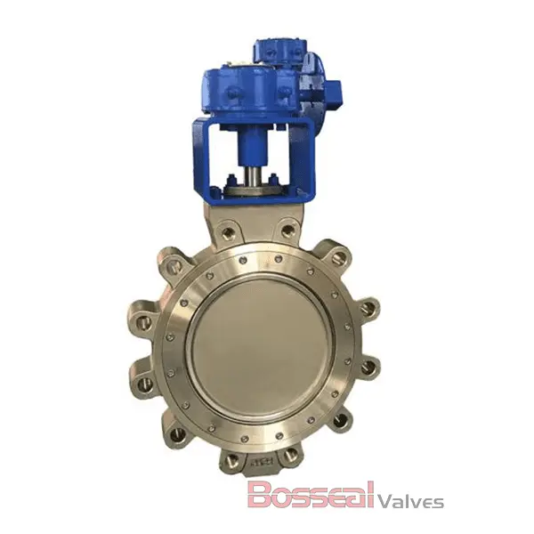 EN 593 Lug Butterfly Valve, ASTM B148 C95800, CL150, 16 IN - Bosseal