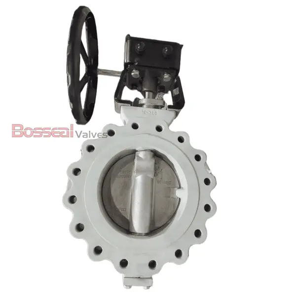 17-4PH Stem Butterfly Valves, Titanium, 8 Inch, CL 300 LB - Bosseal