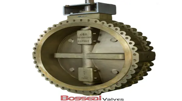 High Performance Butterfly Valve, Al-bronze, 42 IN, CL300 LB - Bosseal