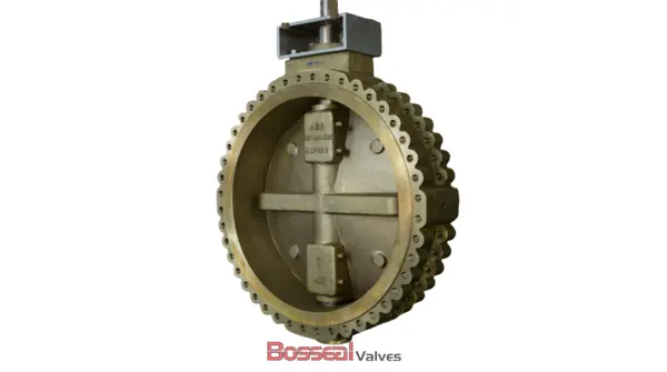 High Performance Butterfly Valve, Al-bronze, 32 Inch, 150 LB | Bosseal