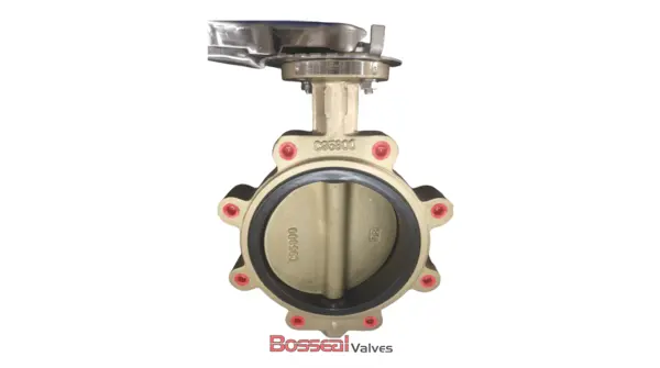 Aluminium Bronze Butterfly Valves, C95800, 42 Inch, CL150 LB - Bosseal