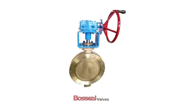 Double Offset Butterfly Valve, B148 C95800, 36 Inch, 300 LB | Bosseal