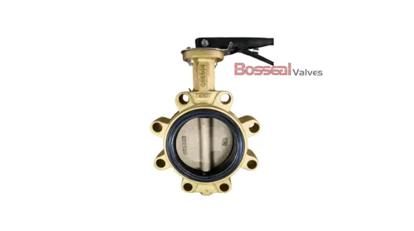 BS EN 593 Double Eccentric Butterfly Valve, C95800, 10 Inch | Bosseal