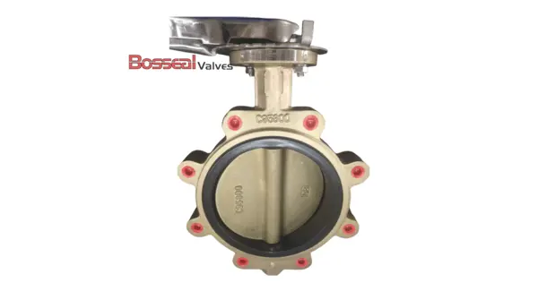 BS EN 593 Aluminum Bronze Butterfly Valve, 32 IN, CL300 LB - Bosseal