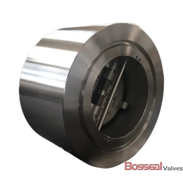 Dual Plate Non-Return Valve, A351 CF8M, API 6D, 4 IN, CL300 - Bosseal