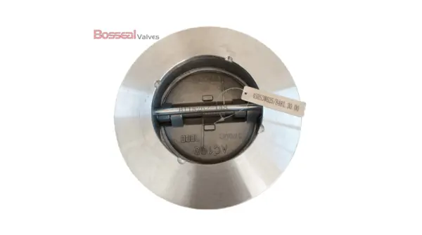 Spring Loaded Dual Check Valve, 4 IN, 900 LB, ASTM A351 CF8M | Bosseal