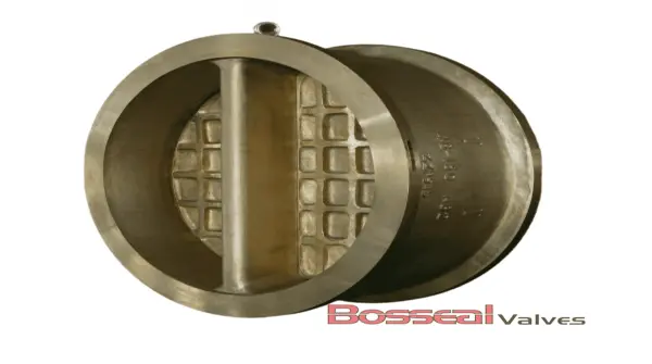 API 594 Dual Disc Check Valves, Al-bronze, 24 Inch, CL300 LB | Bosseal