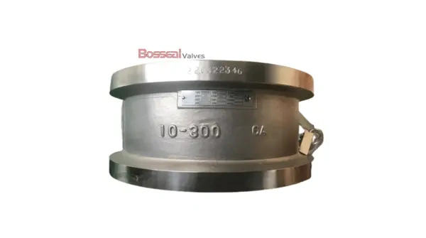12 Inch Dual Check Valve, Titanium Alloy, 1500 LB, API 594 | Bosseal