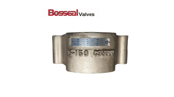 Al-bronze ASTM B148 C95800 Check Valve, 6 IN, 150 LB, API 594 | Bosseal