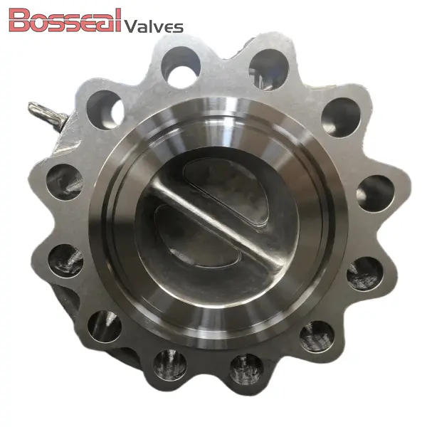ASTM A352 LCB Dual Plate Check Valve, 2-1/2 IN, Class 150 LB - Bosseal