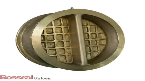 10 Inch Dual Plate Check Valve, Al-bronze, B148 C95800, CL150 | Bosseal