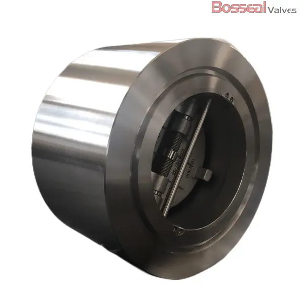 Spring Loaded Dual Check Valve, 2 IN, 2500 LB, ASTM A890 4A - Bosseal