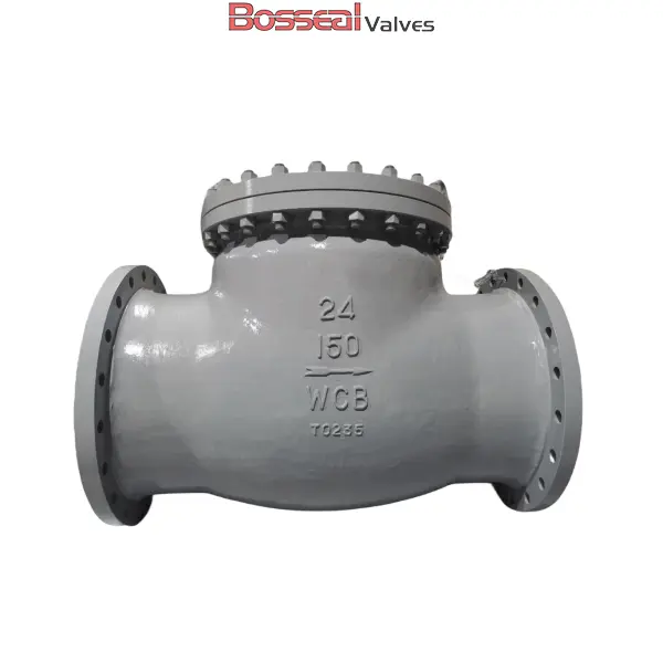 Full Opening Swing Check Valve, 6 IN, ANSI 600 LB, A216 WCB - Bosseal