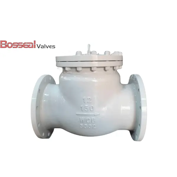 ASTM B148 C95800 Swing Check Valves, 48 IN, 300 LB, API 6D - Bosseal