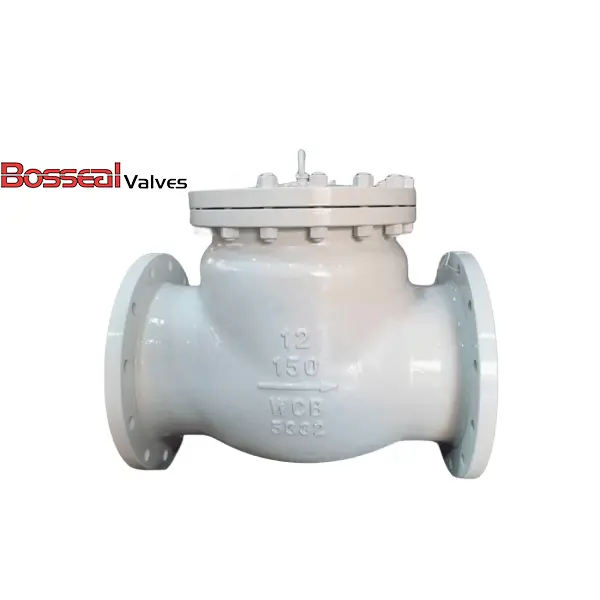 20 Inch Swing Check Valves, API 594, 300 LB, A352 LCB, RF - Bosseal