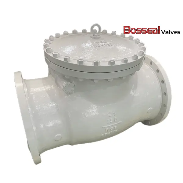 48 Inch Check Valves, DN1200, 600 LB, API 594, A352 LCB, RF - Bosseal