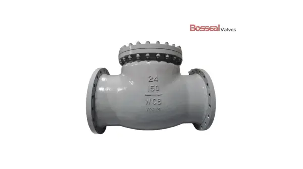 API 594 Swing Check Valve, ASTM A351 CF8, ANSI 600, 14 Inch | Bosseal