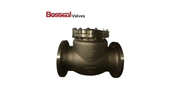 ASTM B148 C95800 Swing Check Valve, 12 IN, 150 LB, BS 1868, API 594 ...