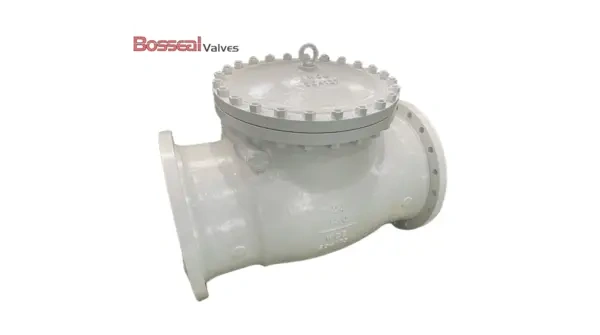 Carbon Steel Swing Check Valve, 48 IN, CL 150, WCB, Trim 8 | Bosseal