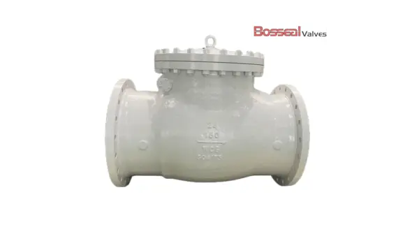 BS 1868 Swing Check Valve, ASTM A216 WCB, CL 300 LB, 36 Inch | Bosseal
