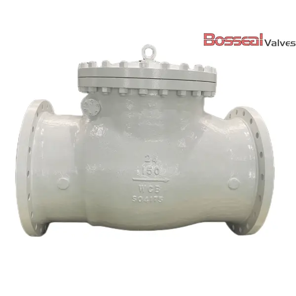 BS 1868 Swing Check Valve, ASTM A216 WCB, CL 300 LB, 36 Inch - Bosseal