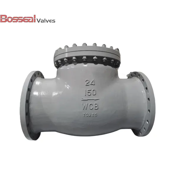 API 594 Swing Check Valve, ASTM A351 CF8, ANSI 300, 42 IN, RF - Bosseal