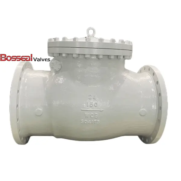 20 Inch Swing Check Valves, API 594, 300 LB, A352 LCB, RF - Bosseal