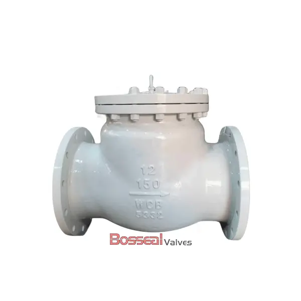 ASTM B148 C95800 Check Valves, 36 IN, 600 LB, BS 1868, RF - Bosseal