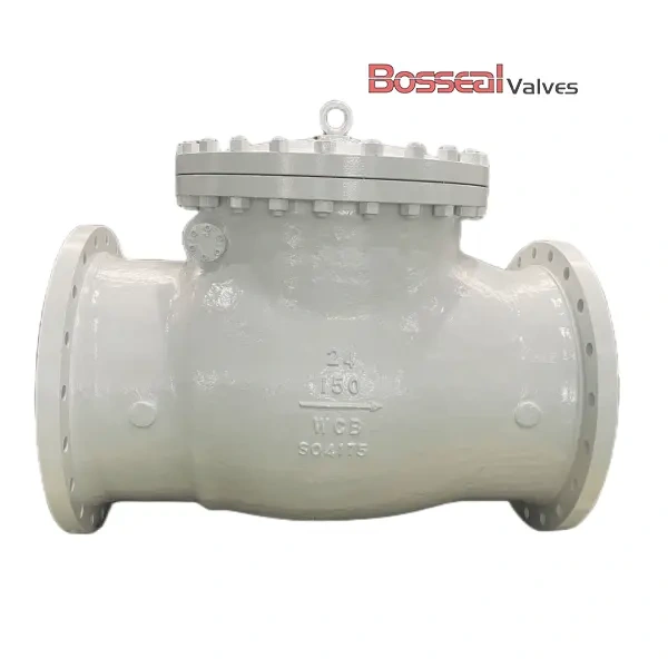 BS 1868 Swing Check Valve, ASTM A216 WCB, 14 Inch, CL 150 LB - Bosseal