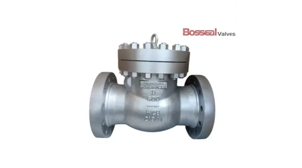 2 Inch Swing Check Valves, CL 600 LB, A352 LCB, API 594, RF | Bosseal