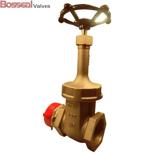 ASTM B62 C83600 Gate Valves, Non-Rising Stem, 3/4 IN, CL200 - Bosseal